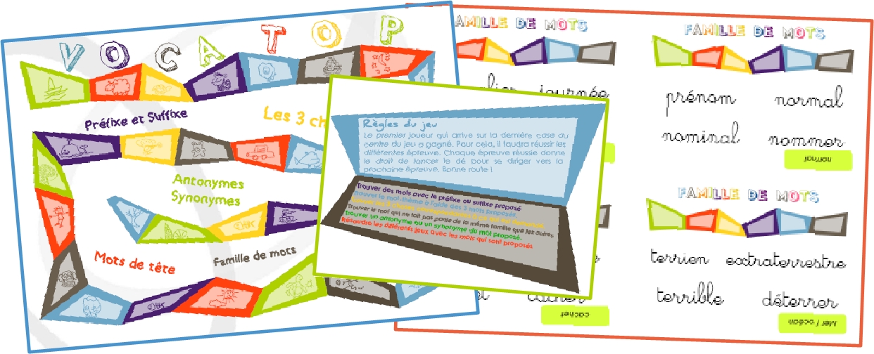 famille de mots – Mon école