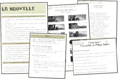 [Littérature] La nouvelle – cycle 3 – Mon école