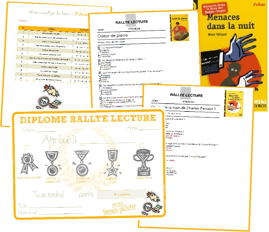 Rallye lecture LISTE OFFICIELLE – Mon école