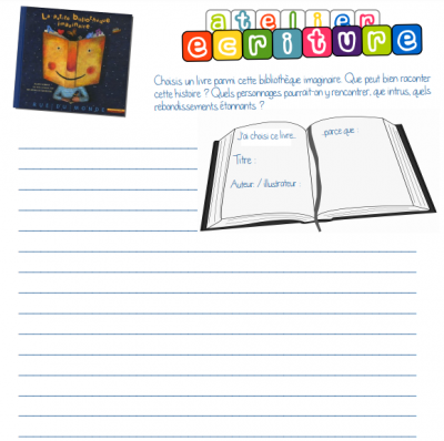 [Ecriture] Atelier d’écriture au cycle 3 – Mon école