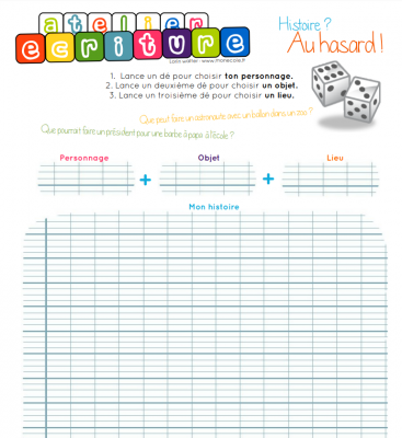 [Ecriture] Atelier d’écriture au cycle 3 – Mon école