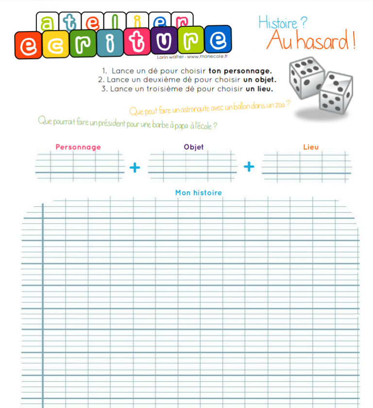 [Ecriture] Atelier d’écriture au cycle 3 – Mon école