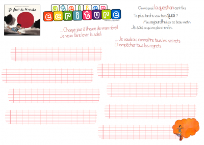 [Ecriture] Atelier d’écriture au cycle 3 – Mon école