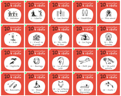 20 nouvelles à chute – livre et séquence – Mon école