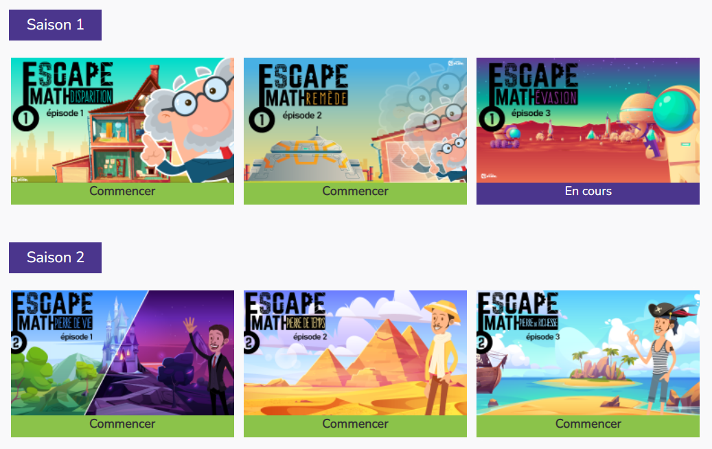 Jeux pour la classe – Mon école