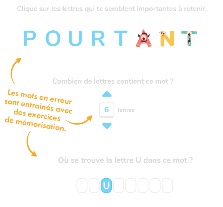 [Motoufo] Apprendre les listes de mots – Mon école