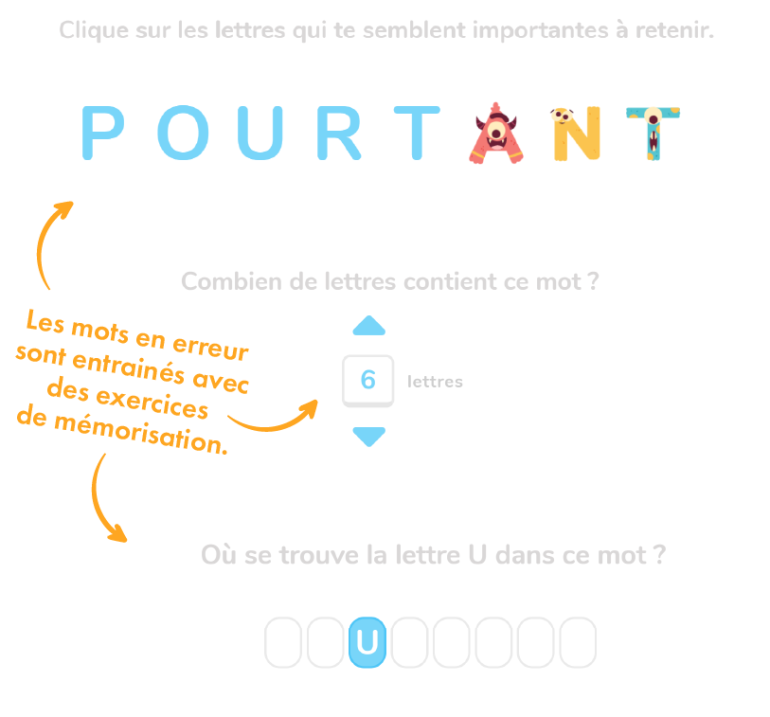 [Motoufo] Apprendre les listes de mots – Mon école